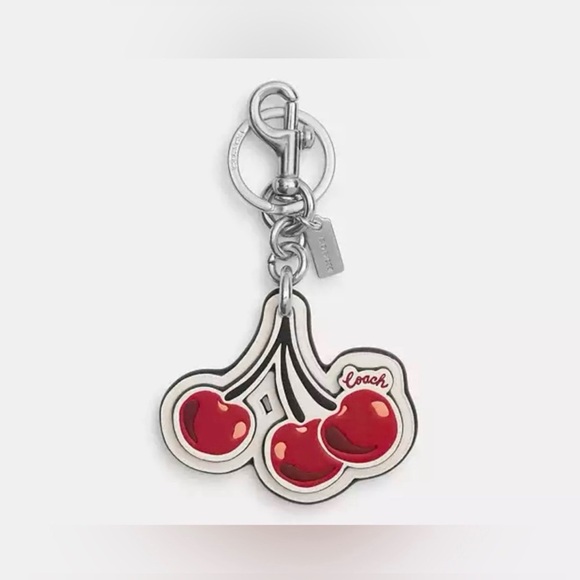 Coach | Accessories | Coach Cherry Red Key Holder | Poshmark